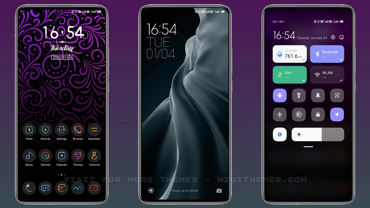 dark MIUI theme for Xiaomi and Redmi devices - MIUI Themer