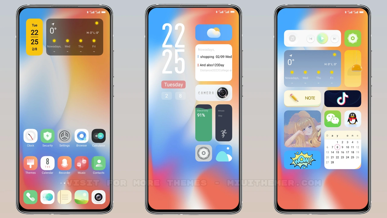Ip X MIUI theme for Xiaomi and Redmi devices - MIUI Themer