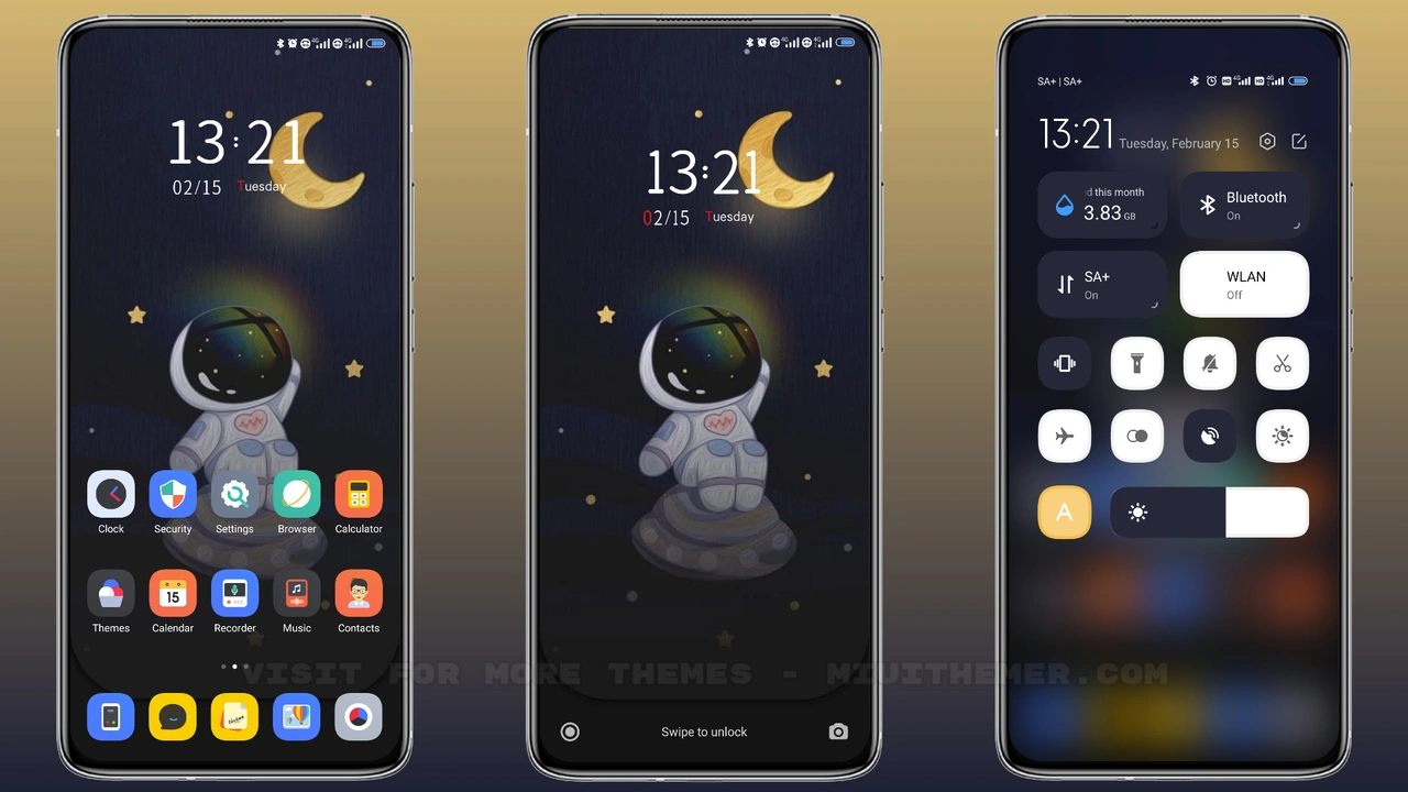 P-Spazio v12.5 MIUI theme for Xiaomi and Redmi devices - MIUI Themer