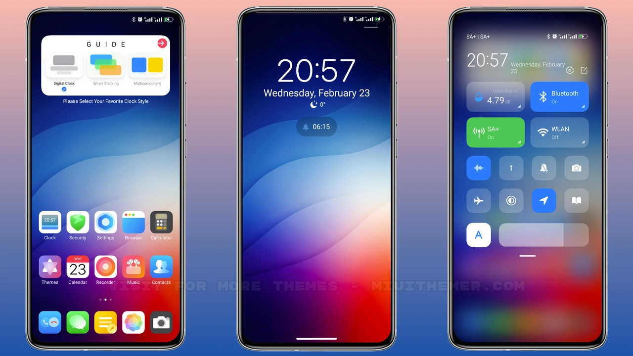 iMOD 15 MIUI theme for Xiaomi and Redmi devices - MIUI Themer
