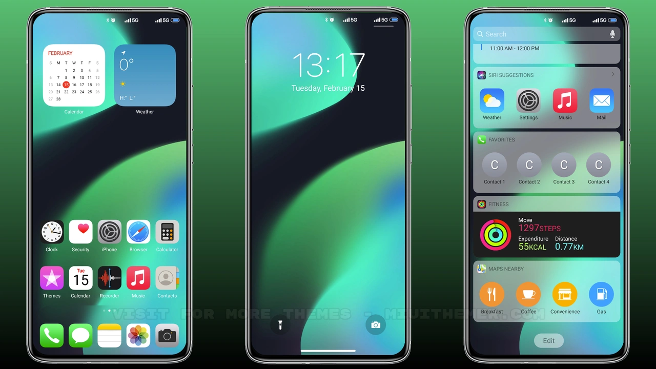 iOS16 Concept MIUI theme for Xiaomi and Redmi devices - MIUI Themer