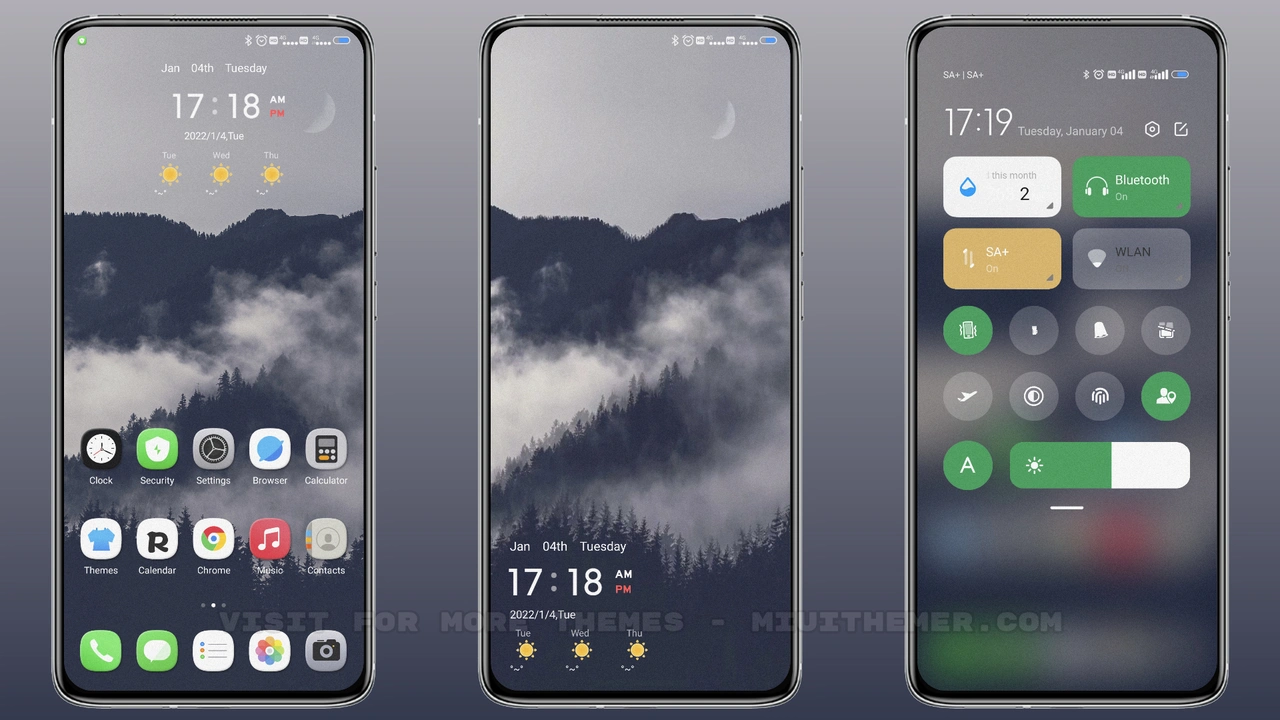 remote mountains MIUI theme for Xiaomi and Redmi devices - MIUI Themer