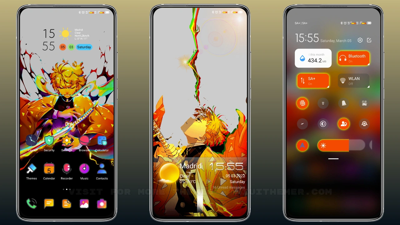 Rayo IZ V13 MIUI theme for Xiaomi and Redmi devices - MIUI Themer