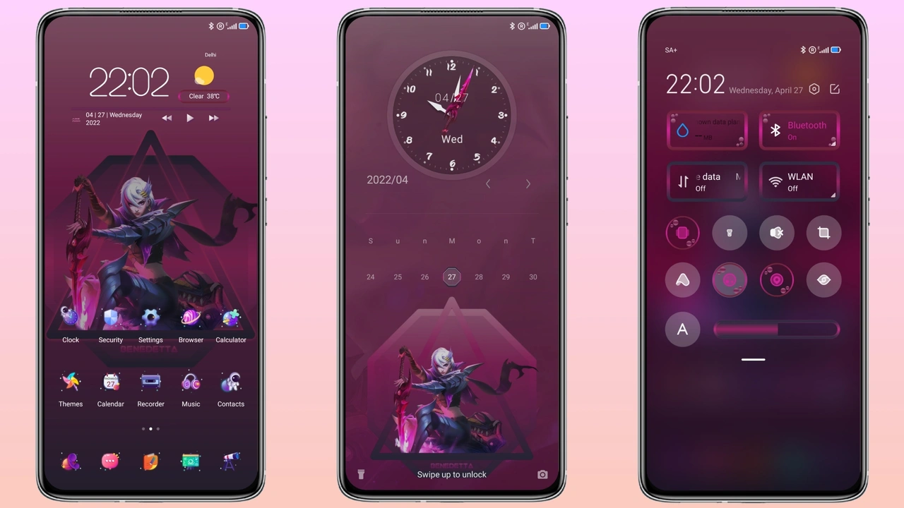 BENEDETTA LITE MIUI theme for Xiaomi and Redmi devices - MIUI Themer