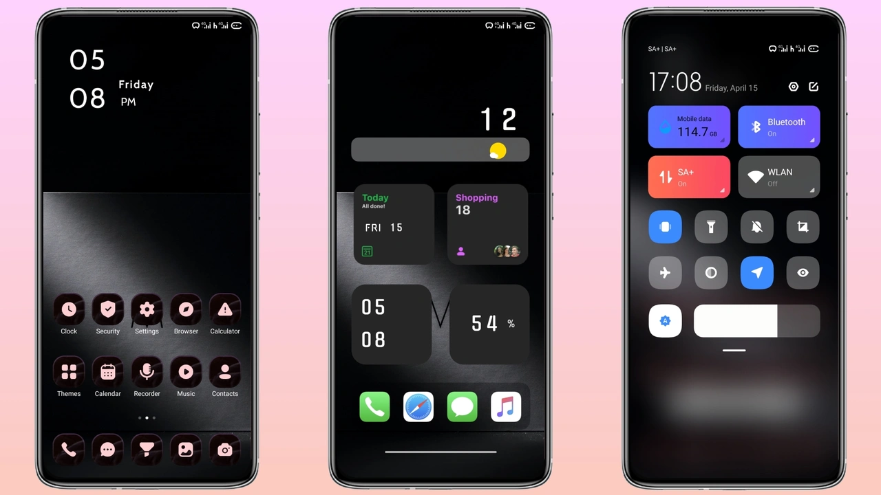 IosDark MIUI theme for Xiaomi and Redmi devices - MIUI Themer