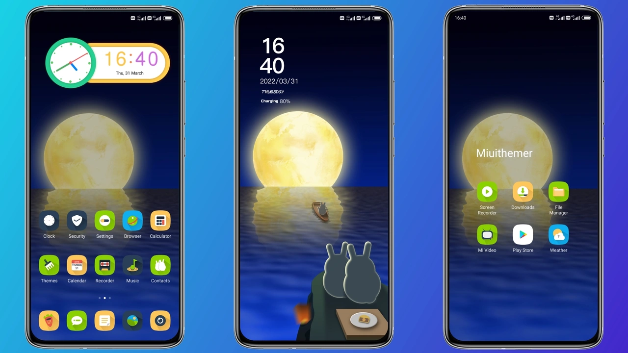 Love Bunny v13 MIUI theme for Xiaomi and Redmi devices - MIUI Themer