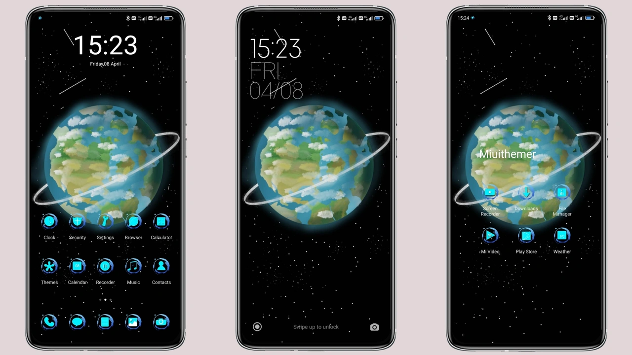 Spazio V13 MIUI theme for Xiaomi and Redmi devices - MIUI Themer