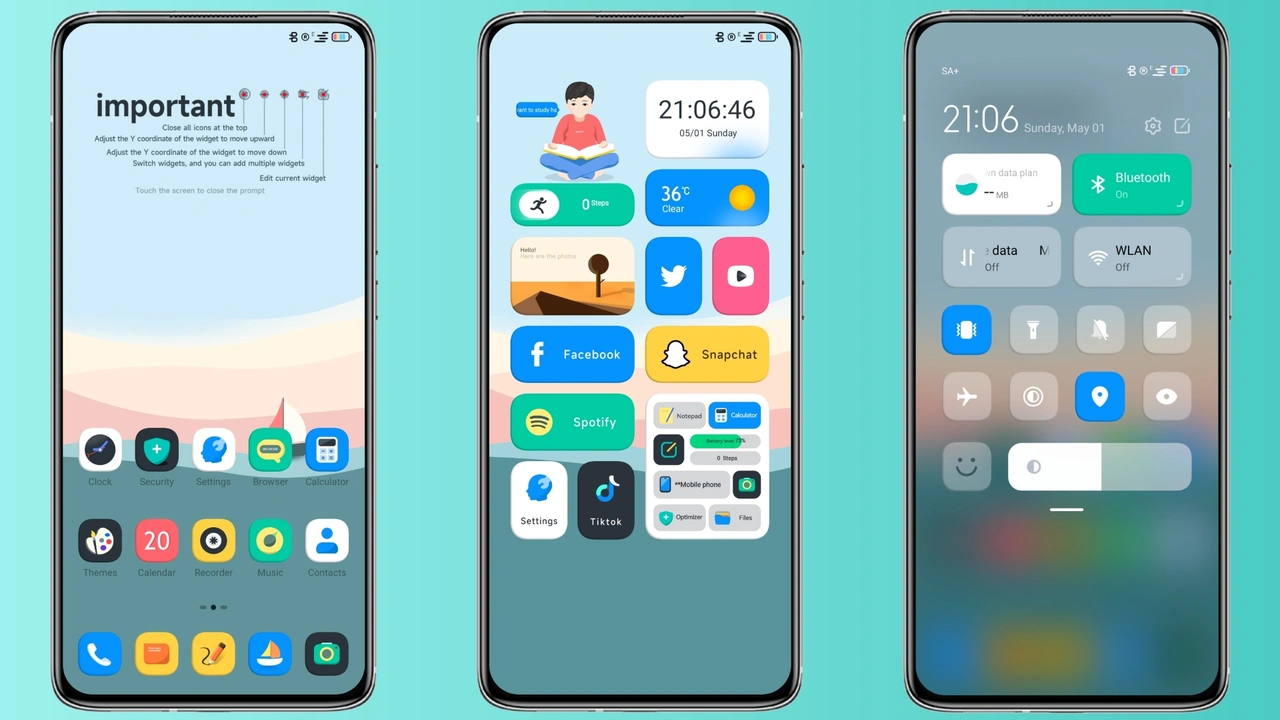 Explore UI MIUI theme for Xiaomi and Redmi devices - MIUI Themer