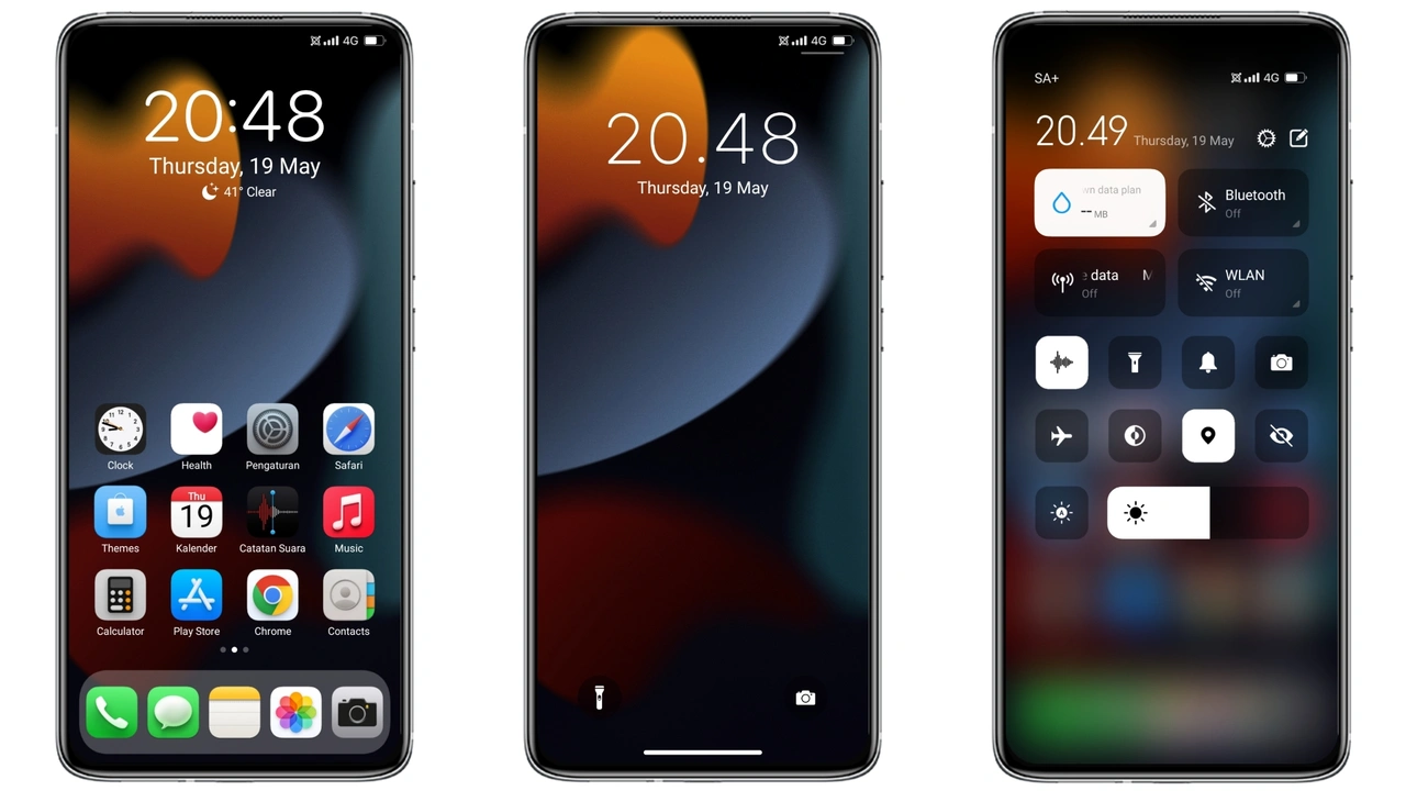 iPhone XR Old MIUI theme for Xiaomi and Redmi devices - MIUI Themer