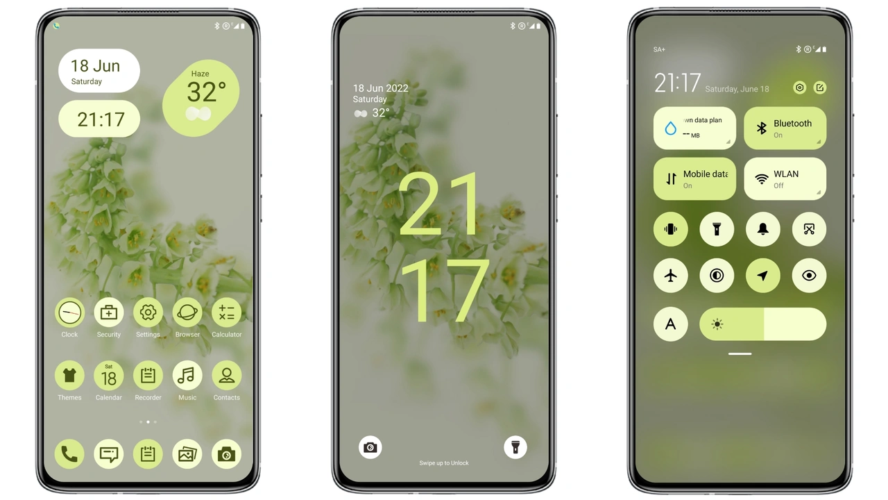 Android 12 Lemon MIUI theme for Xiaomi and Redmi devices - MIUI Themer