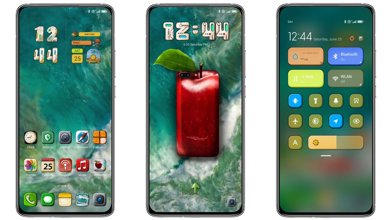 Apple RED MIUI theme for Xiaomi and Redmi devices - MIUI Themer