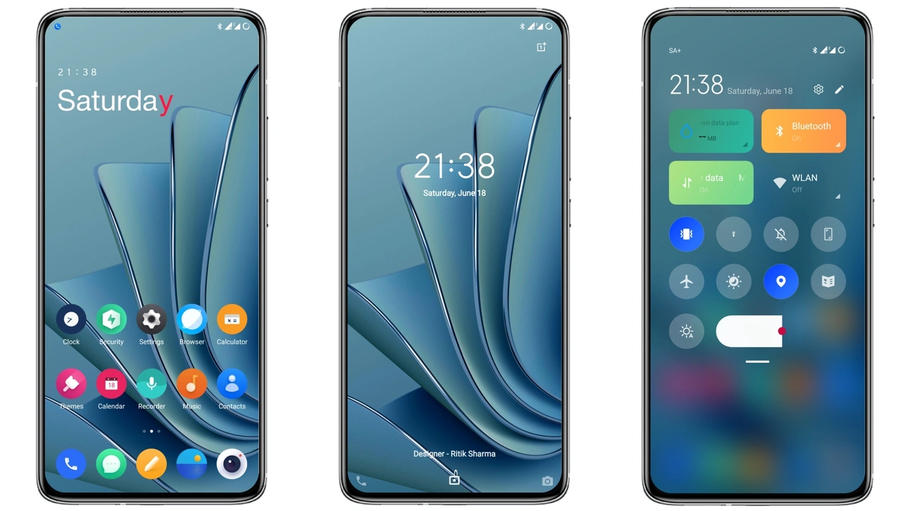 OxygenOS 12 MIUI theme for Xiaomi and Redmi devices - MIUI Themer