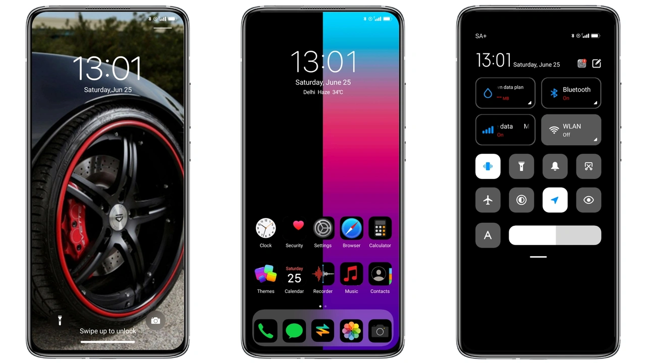 iOS Icon Black 2.0 MIUI theme for Xiaomi and Redmi devices - MIUI Themer