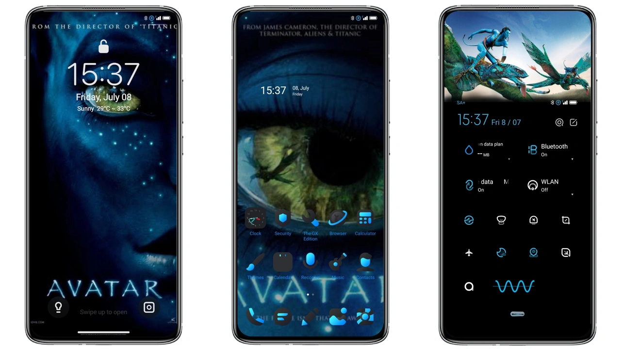 Avatar v12.5 MIUI theme for Xiaomi and Redmi devices - MIUI Themer