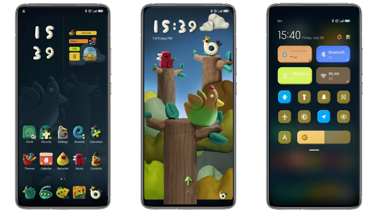 Birds in the Tree MIUI theme for Xiaomi and Redmi devices - MIUI Themer