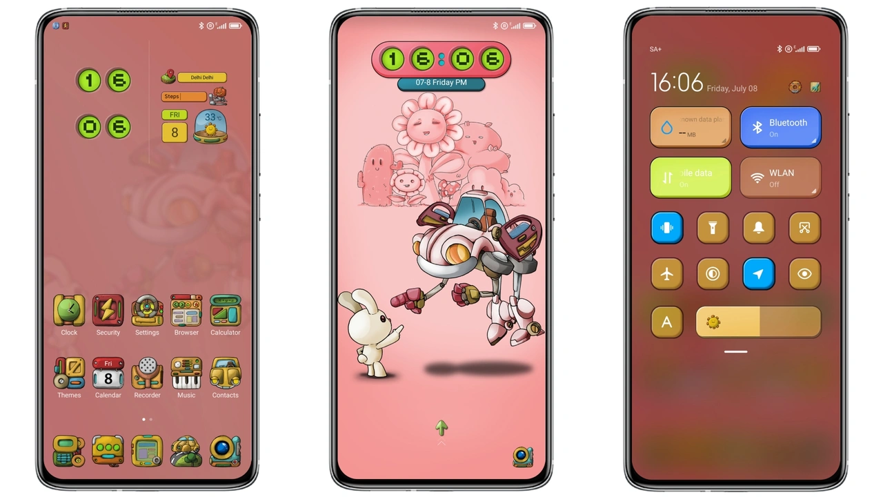 Rabbit and Beetle MIUI theme for Xiaomi and Redmi devices - MIUI Themer