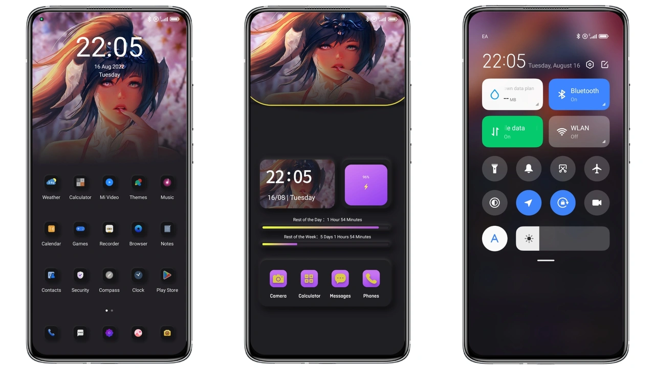 Charming MIUI theme for Xiaomi and Redmi devices - MIUI Themer