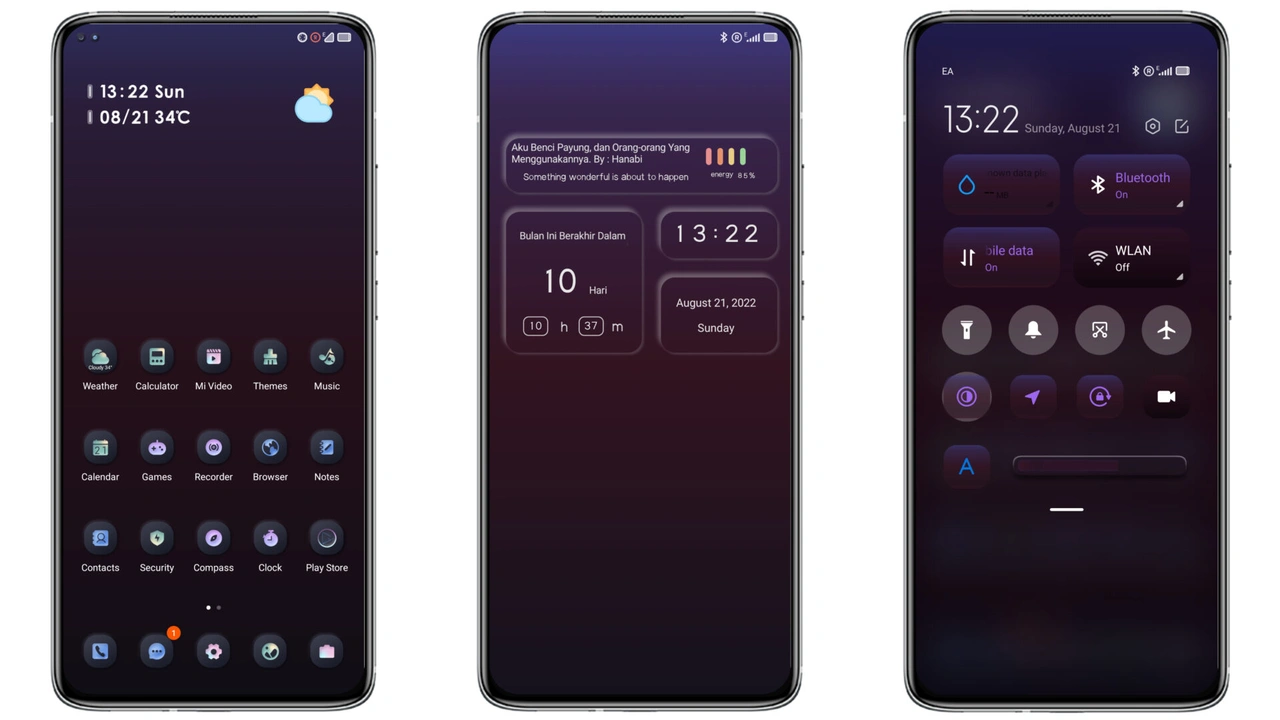 HANABI V12.5 MIUI theme for Xiaomi and Redmi devices - MIUI Themer
