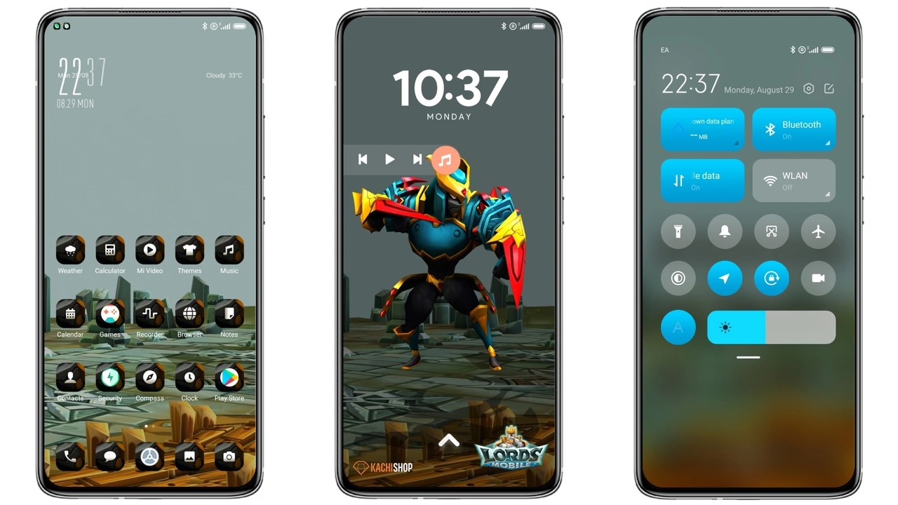 Lords Mobile 1 MIUI theme for Xiaomi and Redmi devices - MIUI Themer