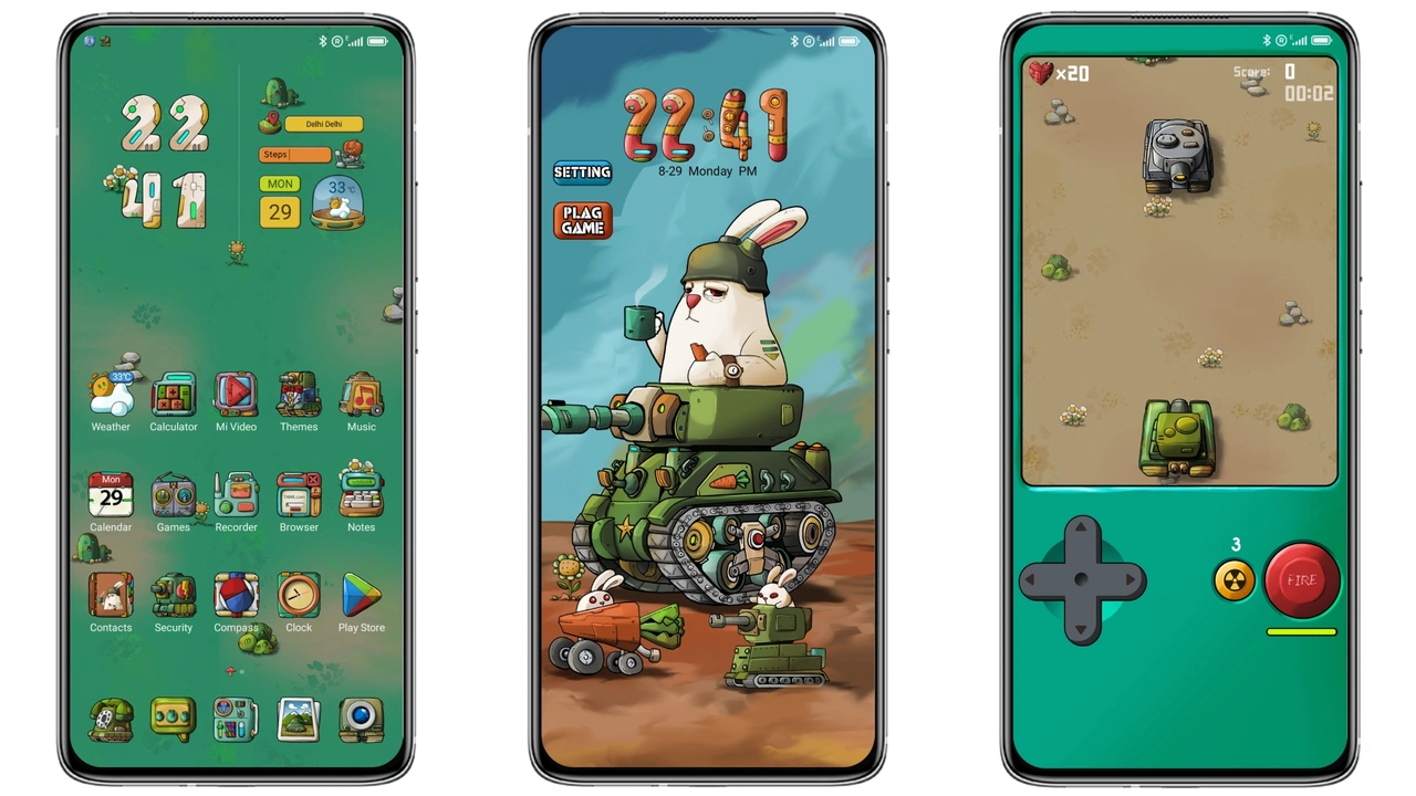Tank Battle MIUI theme for Xiaomi and Redmi devices - MIUI Themer