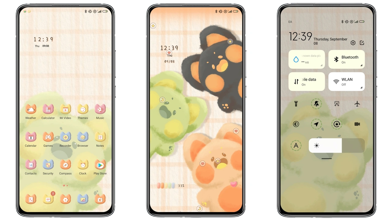 Fluffy meow MIUI theme for Xiaomi and Redmi devices - MIUI Themer