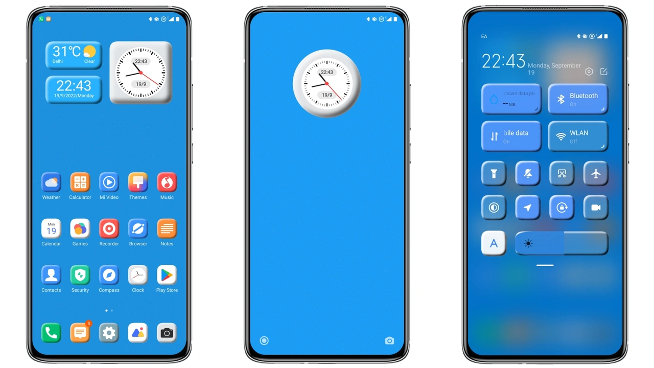 UI relief M13 MIUI theme for Xiaomi and Redmi devices - MIUI Themer