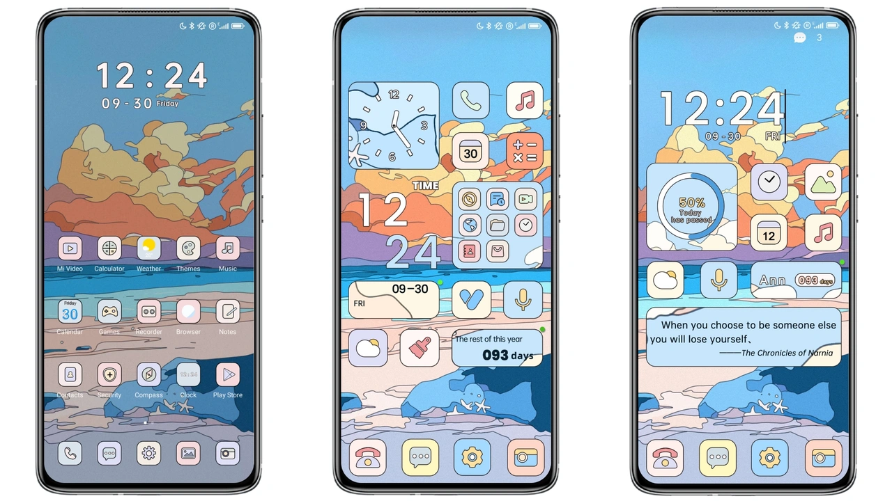 Float world draw MIUI theme for Xiaomi and Redmi devices - MIUI Themer