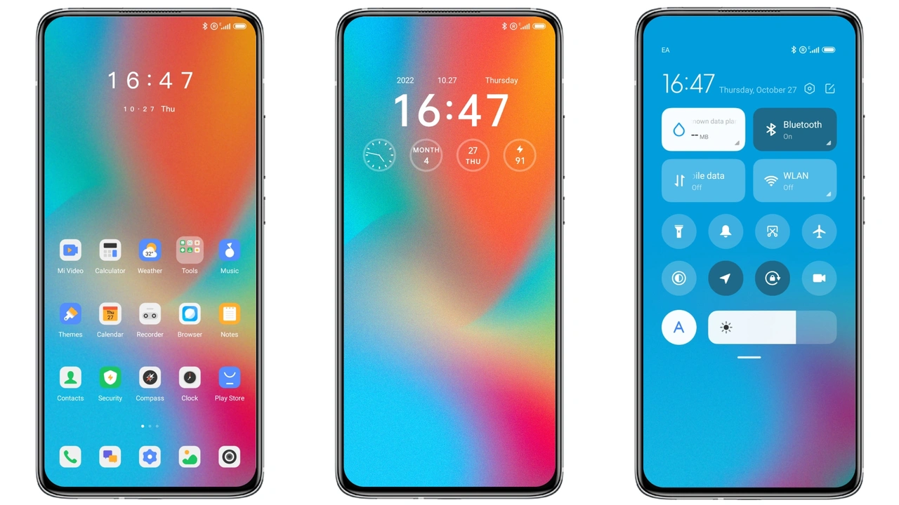 Global colorful MIUI theme for Xiaomi and Redmi Phones - MIUI Themer