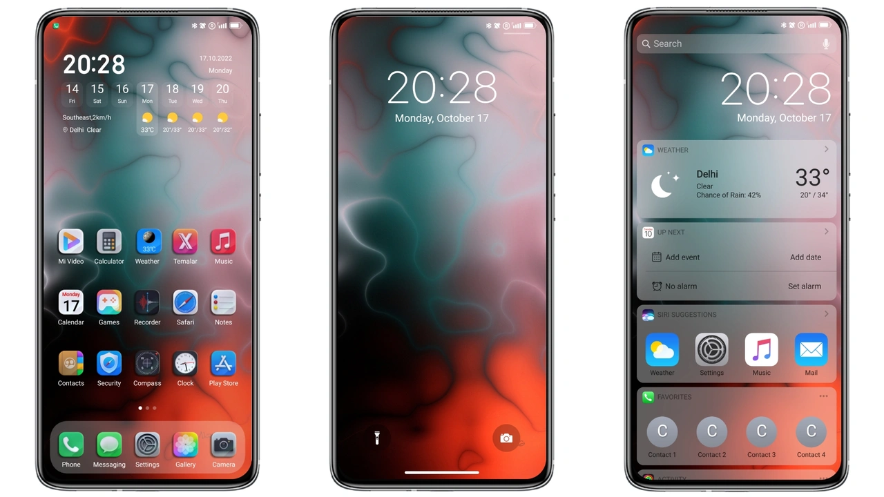 SUR MOD MIUI13 V1 MIUI theme for Xiaomi and Redmi devices - MIUI Themer