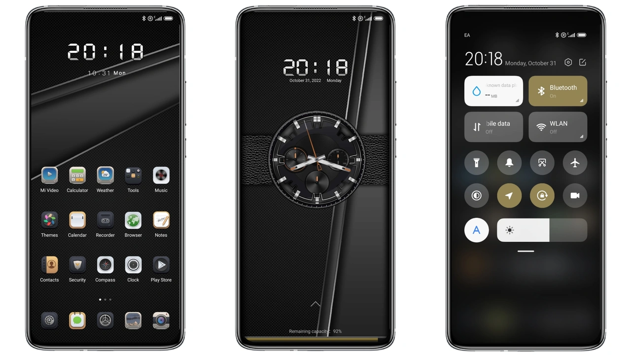 Poseidon MIUI theme for Xiaomi and Redmi Phones - MIUI Themer