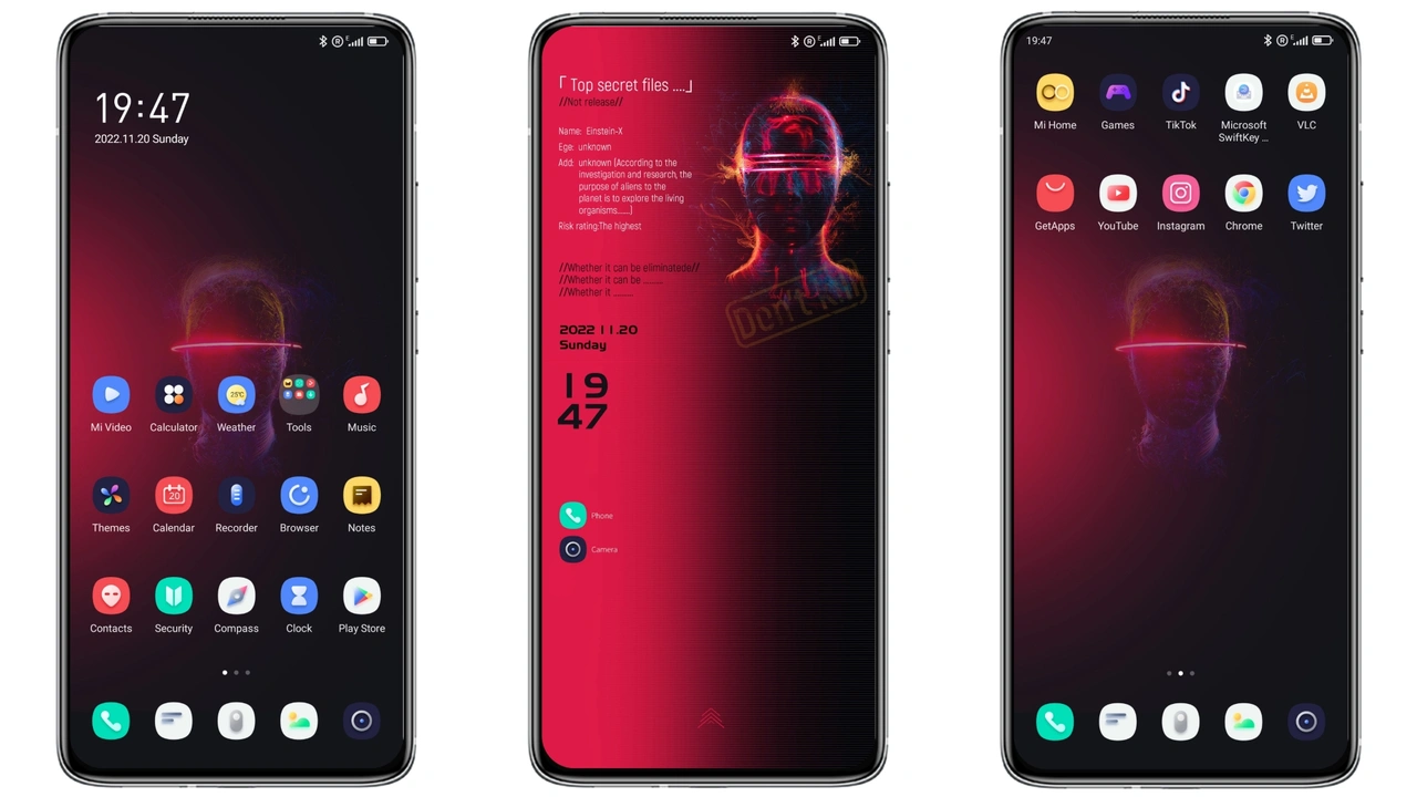 Quantum Agents MIUI theme for Xiaomi and Redmi Phones - MIUI Themer