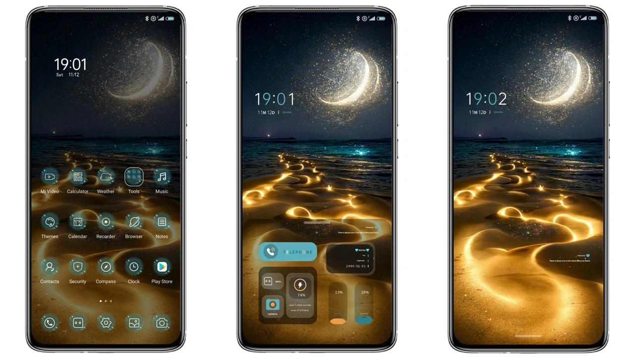 Texture Desertstar MIUI theme for Xiaomi and Redmi Phones - MIUI Themer