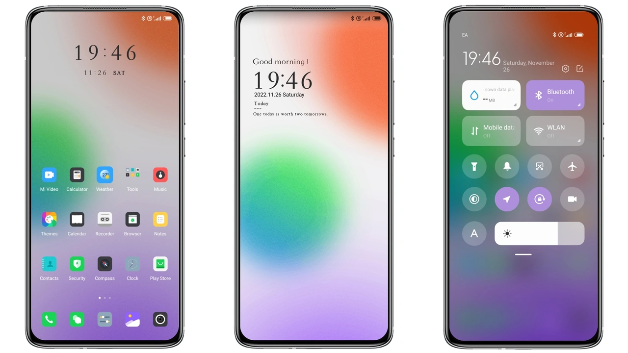 Between colorful MIUI theme for Xiaomi and Redmi Phones - MIUI Themer