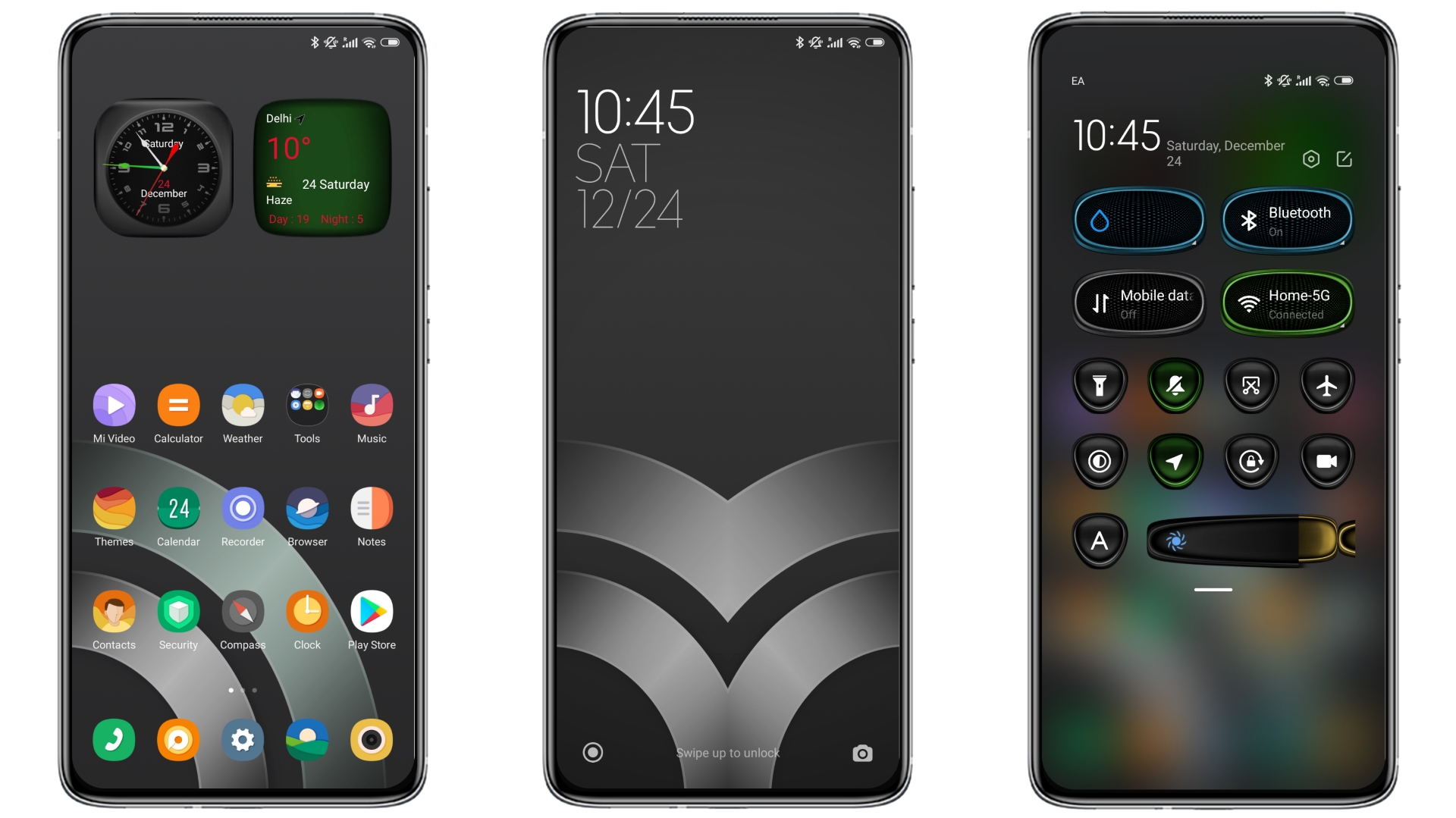 Gray v3 MIUI theme for Xiaomi and Redmi Phones - MIUI Themer