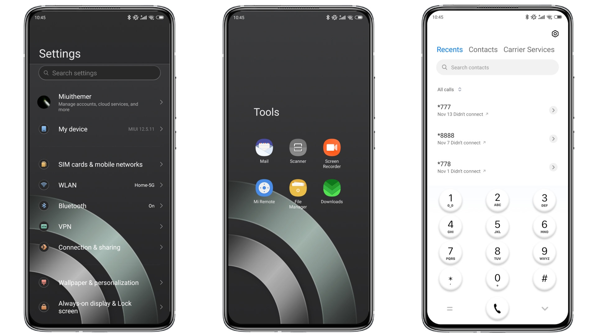 Gray v3 MIUI theme for Xiaomi and Redmi Phones - MIUI Themer