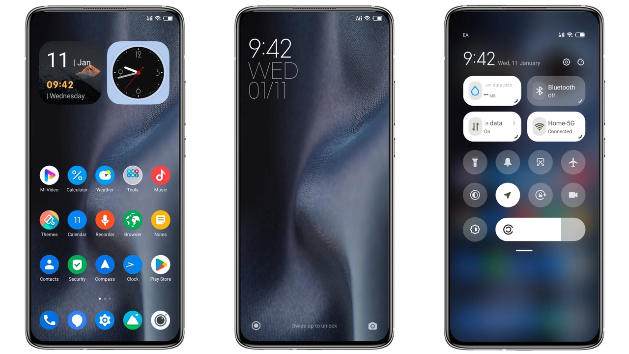 AA12_Grey MIUI theme for Xiaomi and Redmi Phones - MIUI Themer