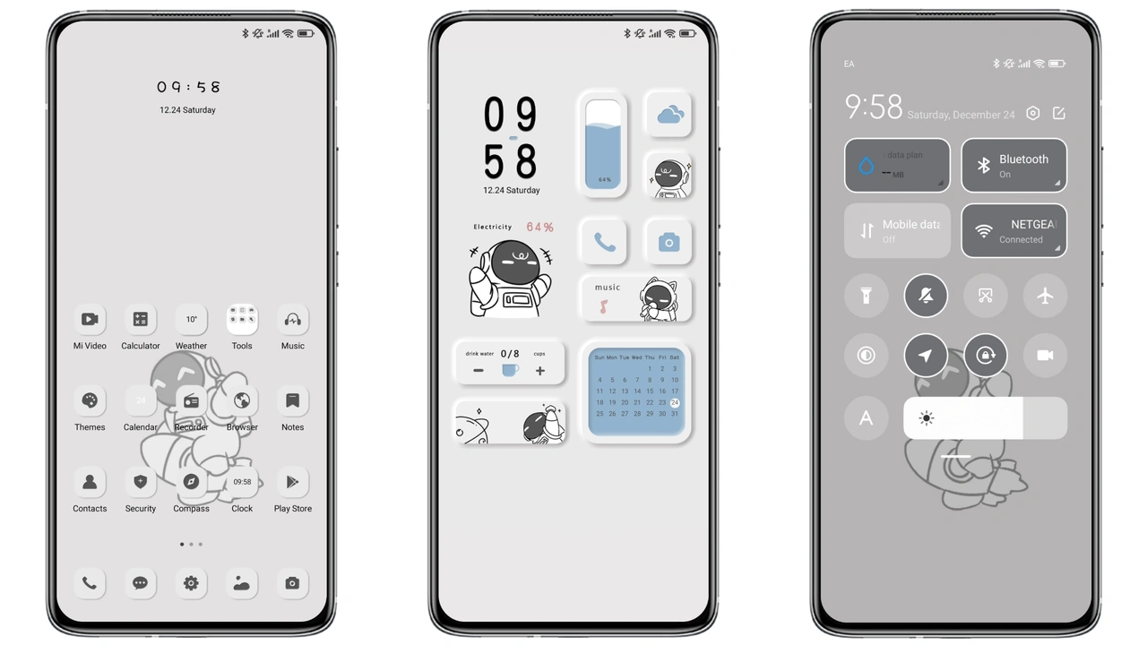 An Astronaut MIUI theme for Xiaomi and Redmi Phones - MIUI Themer