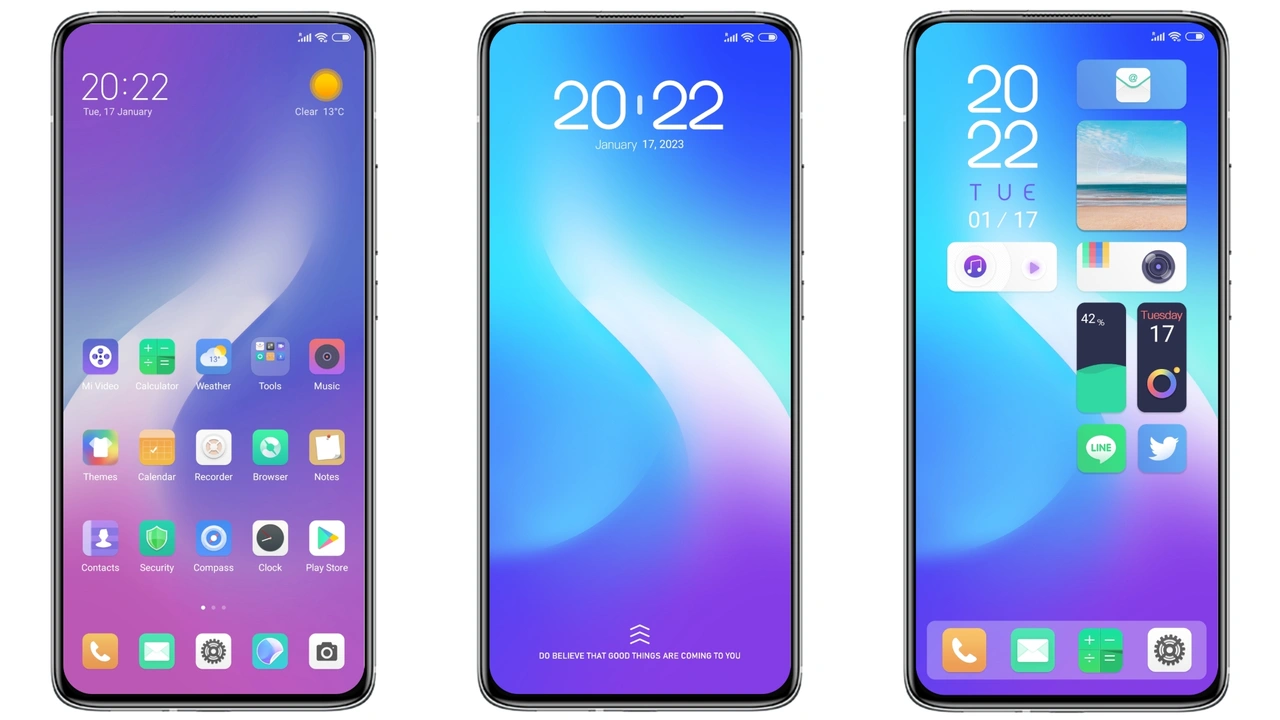 Colourful OS MIUI theme for Xiaomi and Redmi Phones - MIUI Themer