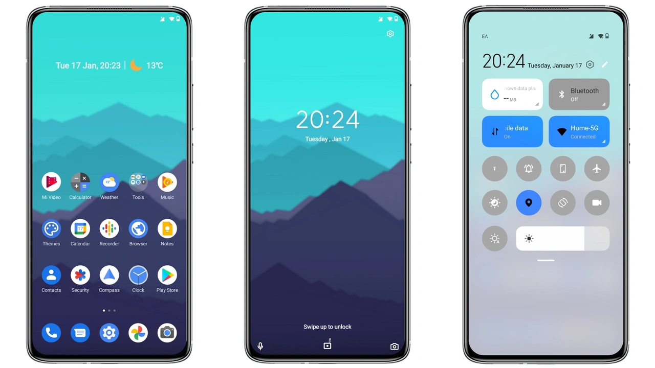 Google Pixel Style MIUI theme Droid T for Xiaomi and Redmi Phones ...