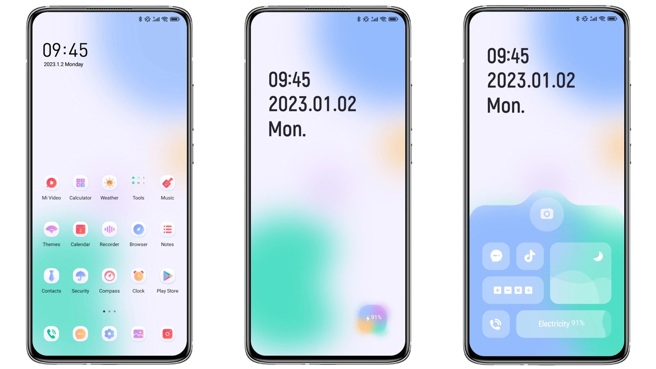 Fantastic color MIUI theme for Xiaomi and Redmi Phones - MIUI Themer