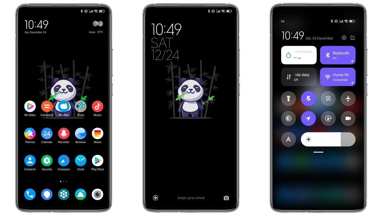 Panda MIUI theme for Xiaomi and Redmi Phones - MIUI Themer