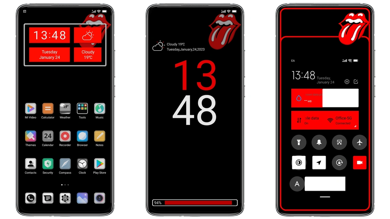 Redrolling13 2.0 MIUI theme for Xiaomi and Redmi Phones - MIUI Themer