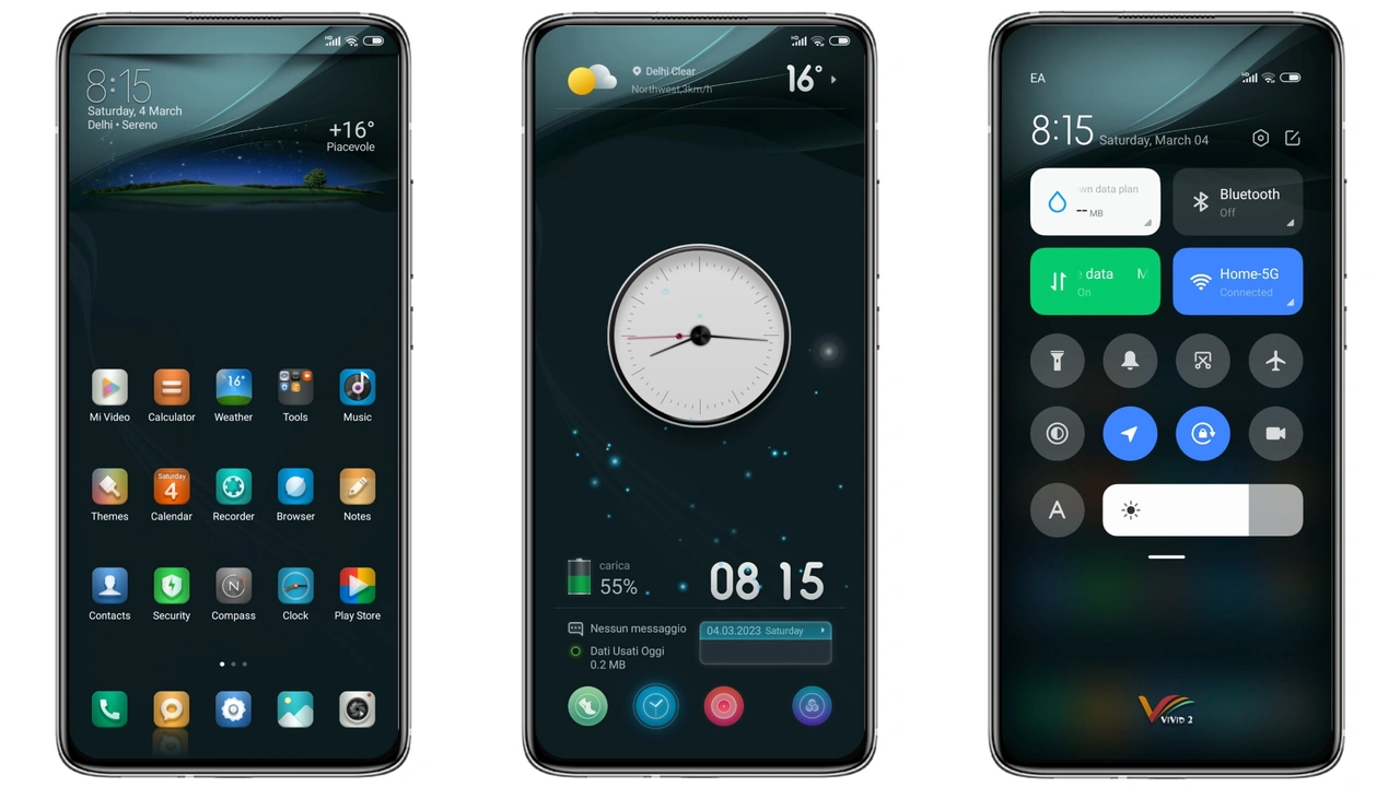 Vivid_2 v5 MIUI theme for Xiaomi and Redmi Phones - MIUI Themer