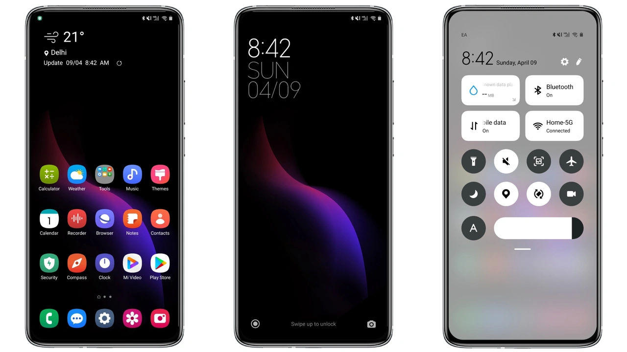Samsung One UI Like MIUI theme One Pro for Xiaomi and Redmi Phones ...
