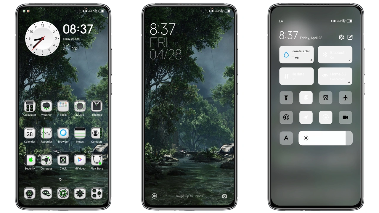 Ios 13 Flat MIUI theme for Xiaomi and Redmi Phones - MIUI Themer