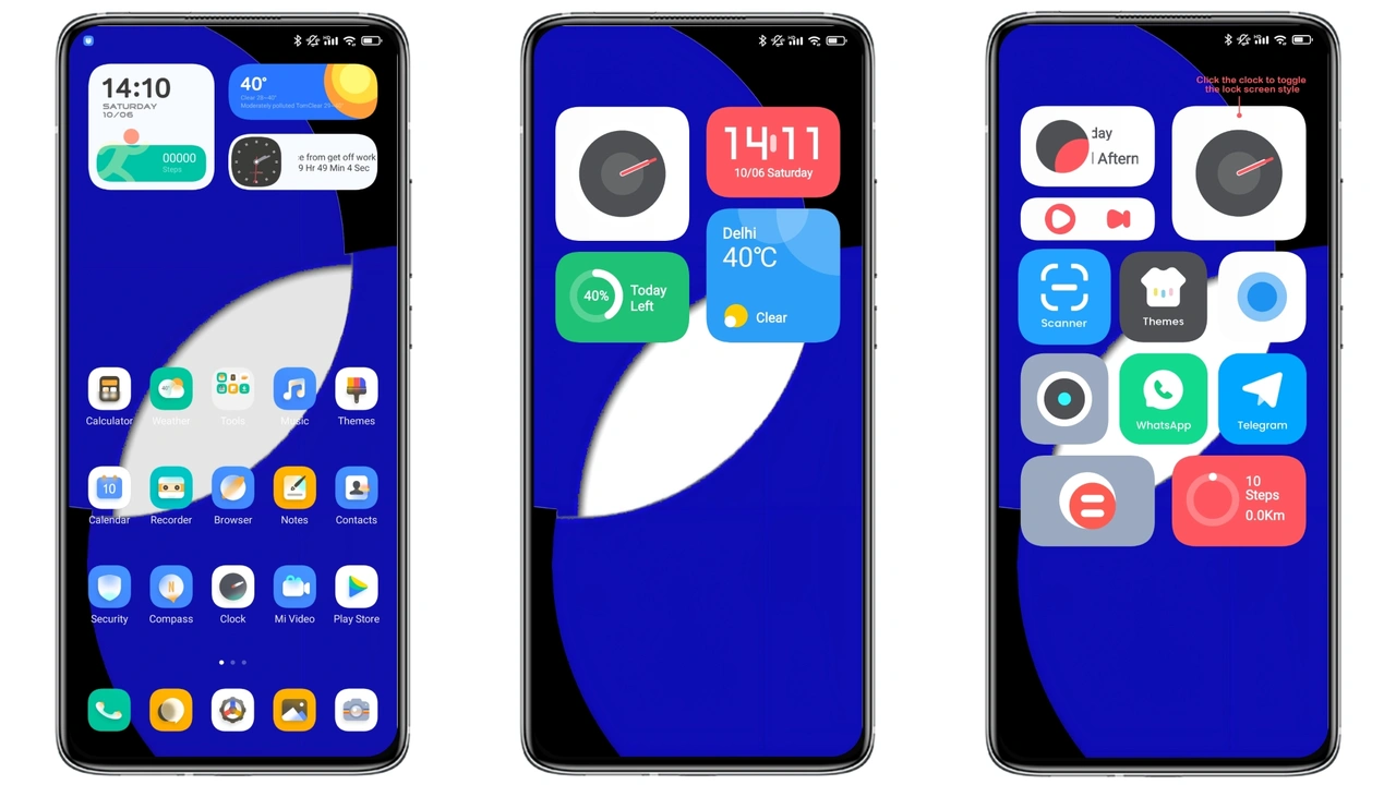 Blue UI - MIUI Themer
