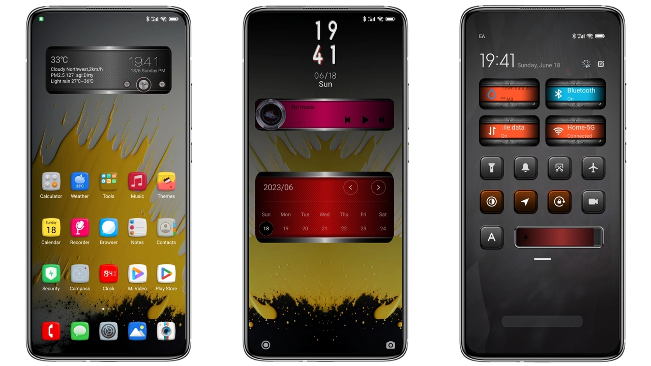 FsM v4 MIUI theme for Xiaomi and Redmi phones - MIUI Themer