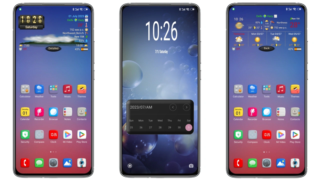 Mixed color MIUI theme for Xiaomi and Redmi phones - MIUI Themer