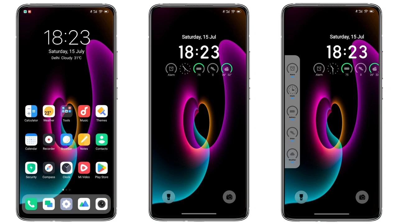 Night MIUI theme for Xiaomi and Redmi phones - MIUI Themer