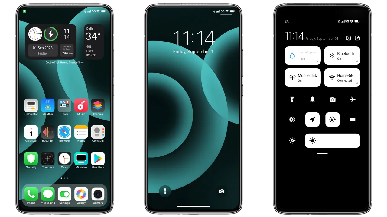Apple iPhone like MIUI theme Coustom for Xiaomi and Redmi phones - MIUI ...
